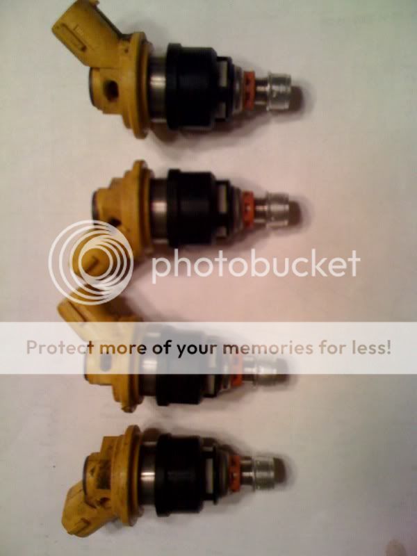 FS: 05 sti yellow side feed injectors, exhaust manifold+ x pipe, OEM ...